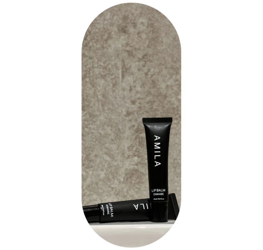 Amila Owanbe Lip Balm - Blue Poppy Official
